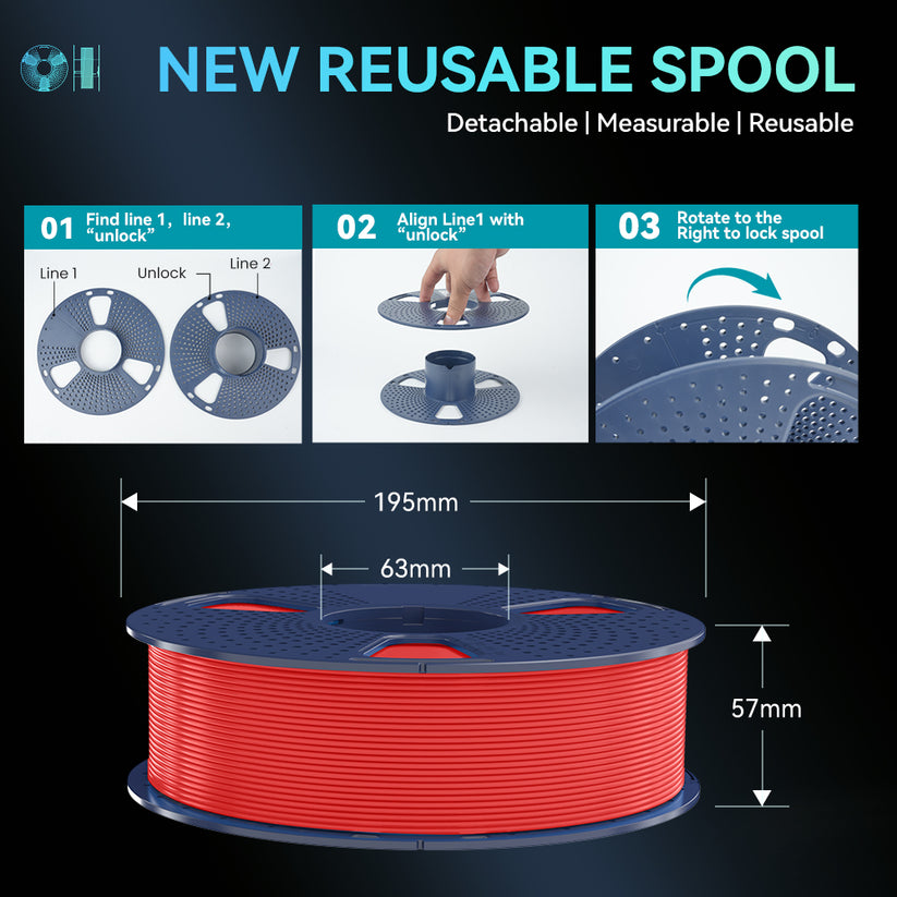 SUNLU PLA+ 2.0, PLA Plus series 3D Printer Filaments - SUNLU Online Store