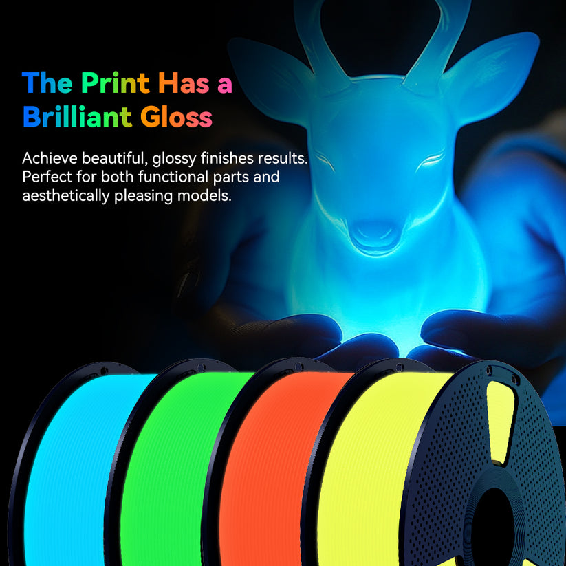 SUNLU PETG Glow in The Dark (Luminous) 3D Printer Filament 1KG | SUNLU ...