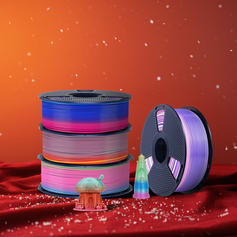 SUNLU PLA & SILK Rainbow Filament -SUNLU Official Store