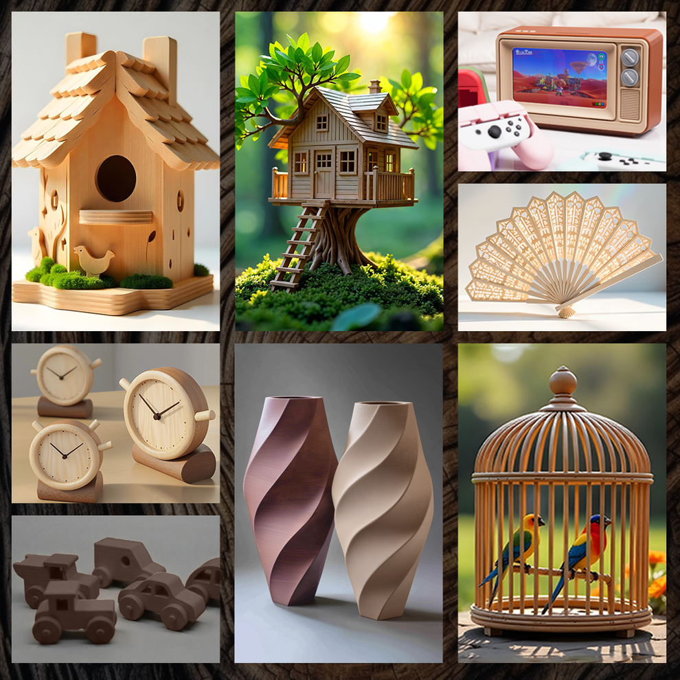 SUNLU Optimized Wood PLA 3D Printer Filament 1KG | SUNLU Online Store