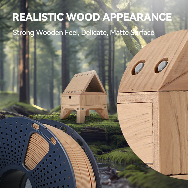 SUNLU Optimized Wood PLA 3D Printer Filament 1KG | SUNLU Online Store