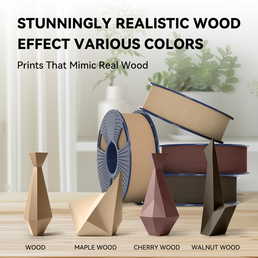 SUNLU Optimized Wood PLA 3D Printer Filament 1KG | SUNLU Online Store