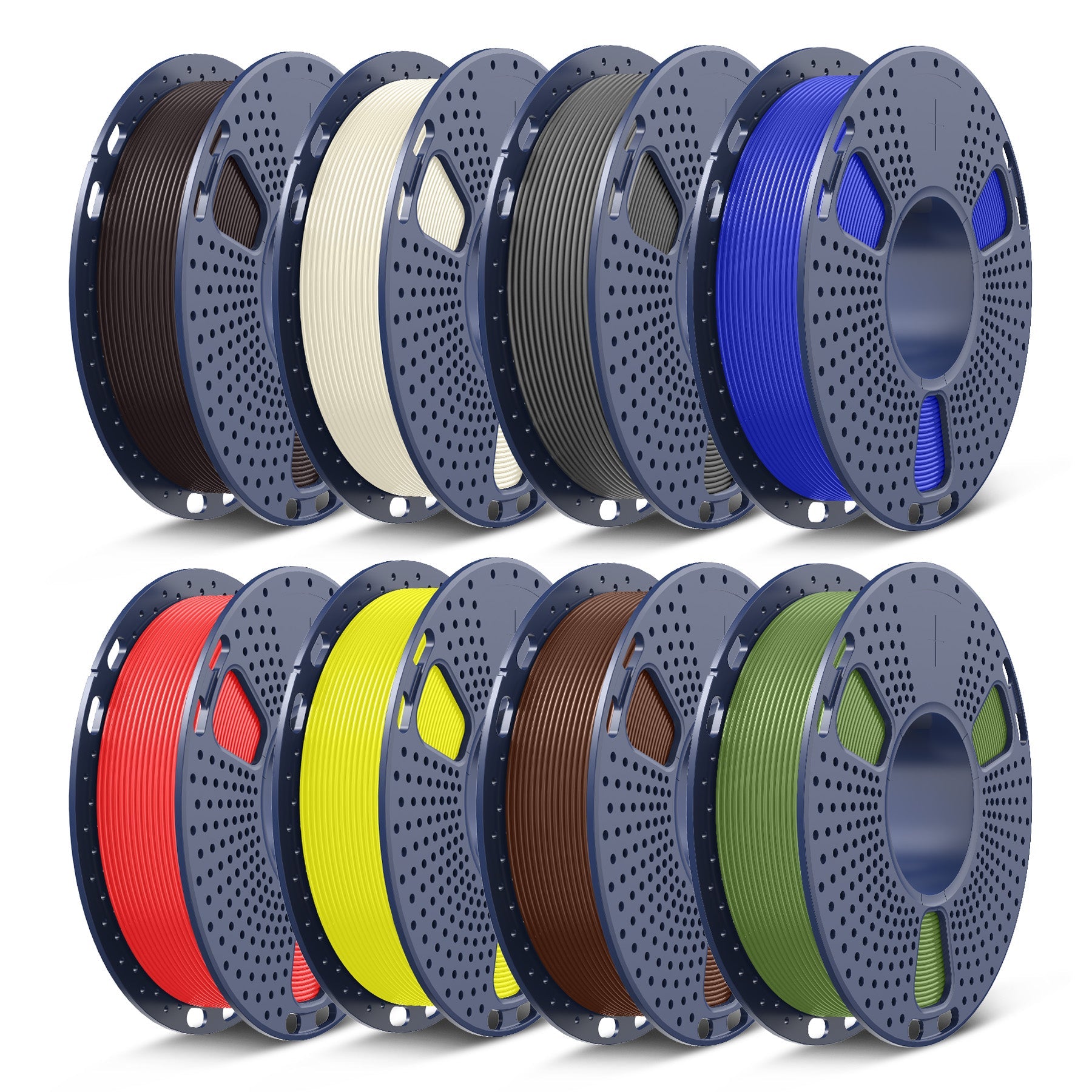 SUNLU 250g PLA, PLA+, PLA+2.0, PLA Meta Filament Bundle, 250g*8 Rolls ...