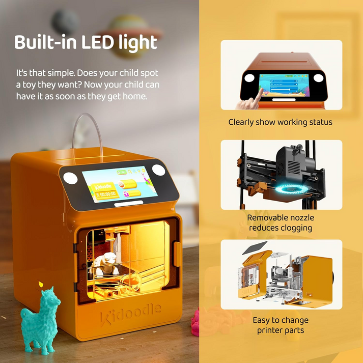 3D Printer MiniBox A1: 3D Printer for Kids, Unleash Creativity with ...