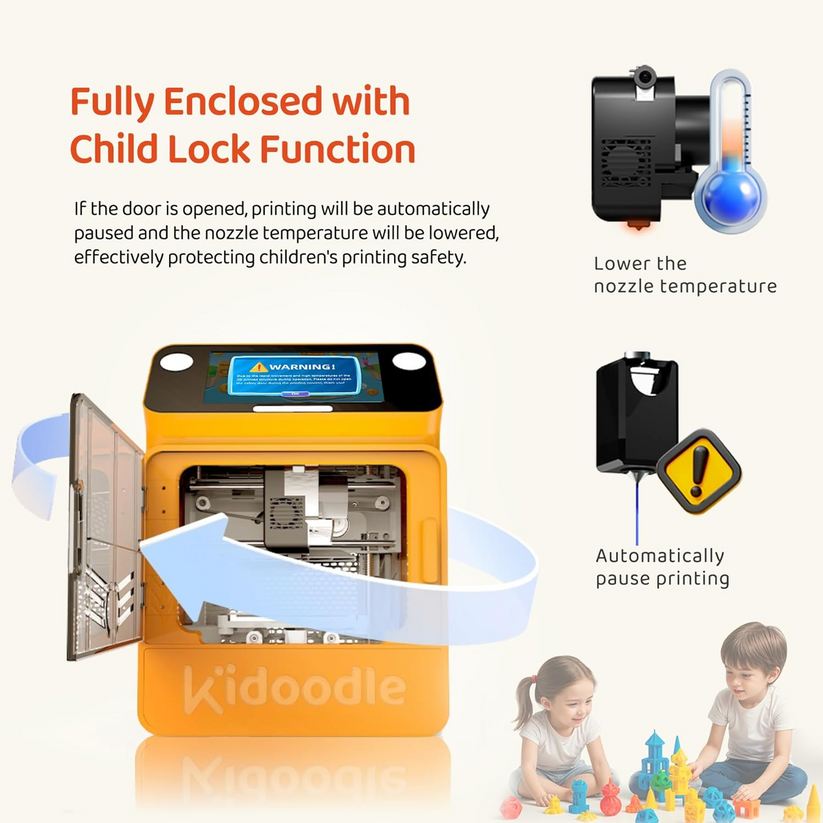 3D Printer MiniBox A1: 3D Printer for Kids, Unleash Creativity with ...