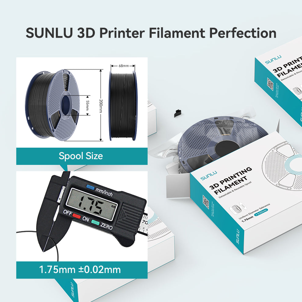 ABS-FR (ABS Flame Retardant) 3D Printer Filament 1KG | SUNLU Online Store