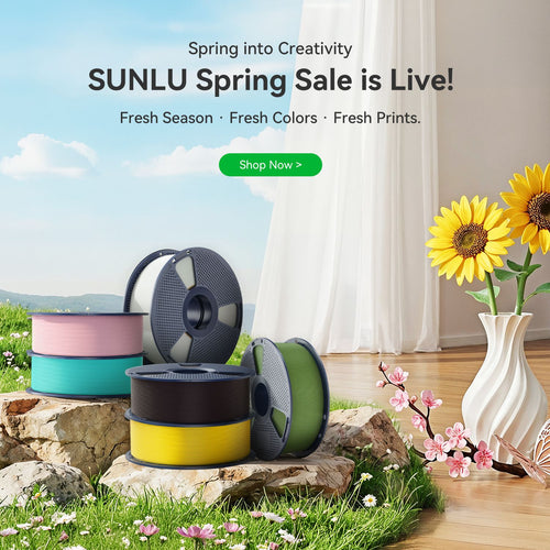 SUNLU | Affordable 3D Printing Filaments, Filament Dryer and 3D Resins