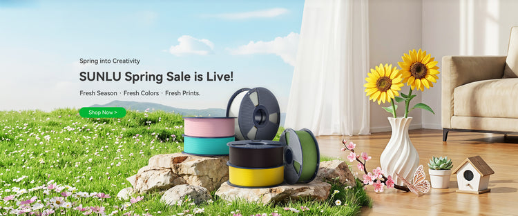 SUNLU | Affordable 3D Printing Filaments, Filament Dryer and 3D Resins